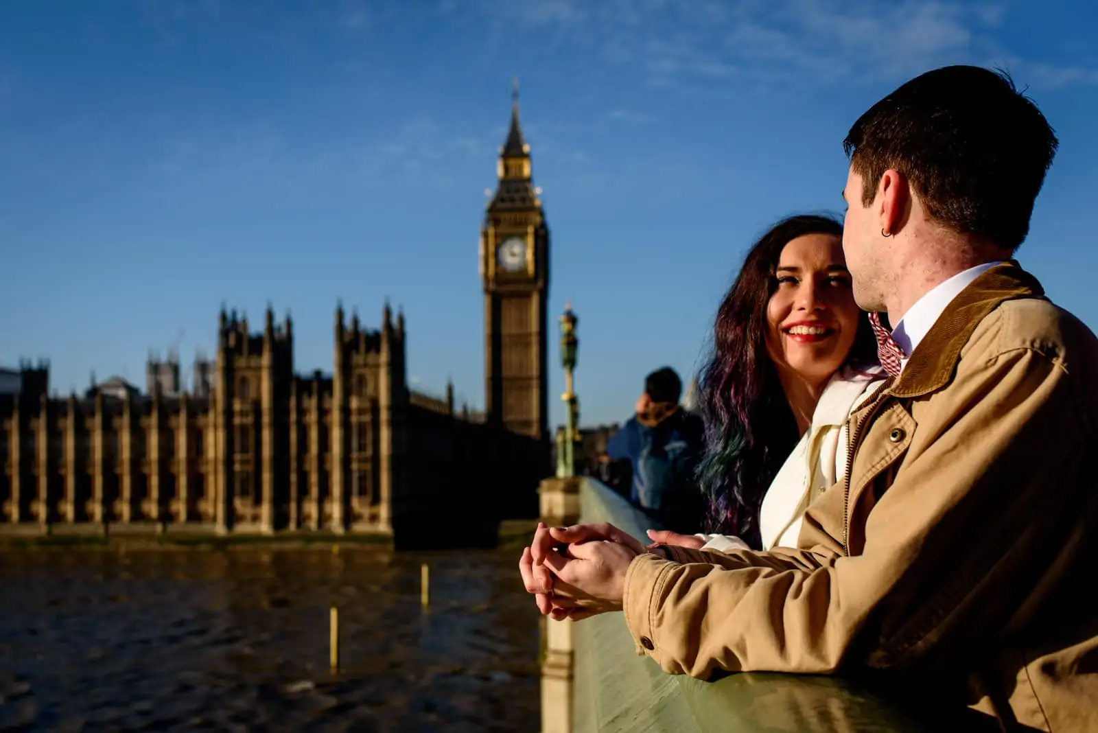 Central London Engagement Photography | Tower Bridge, London Eye